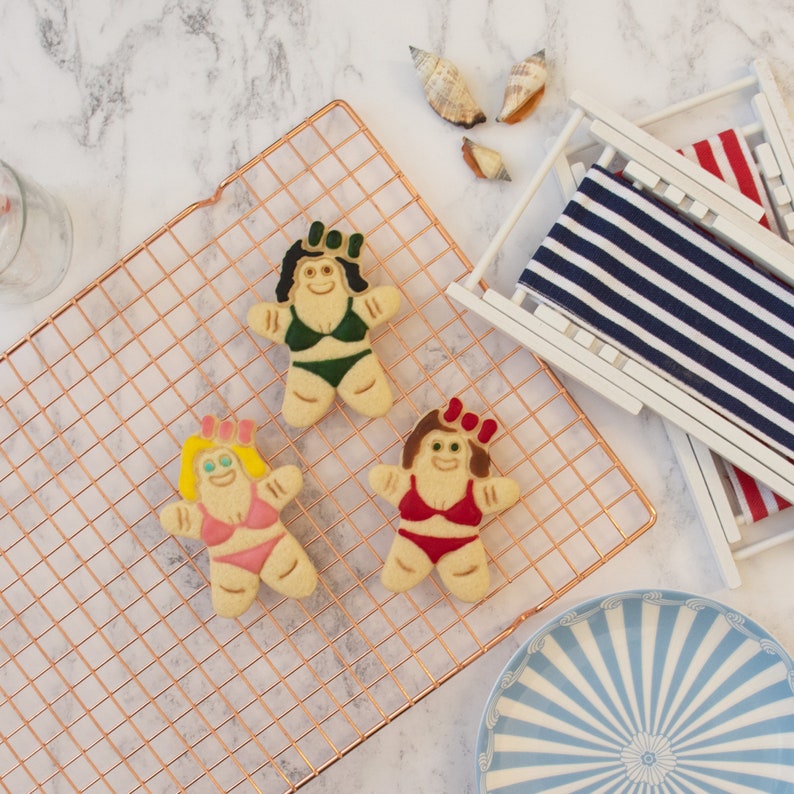 Summer Shorts Gingerbread Man Cookie Cutter: Beach Party Treat - Etsy UK