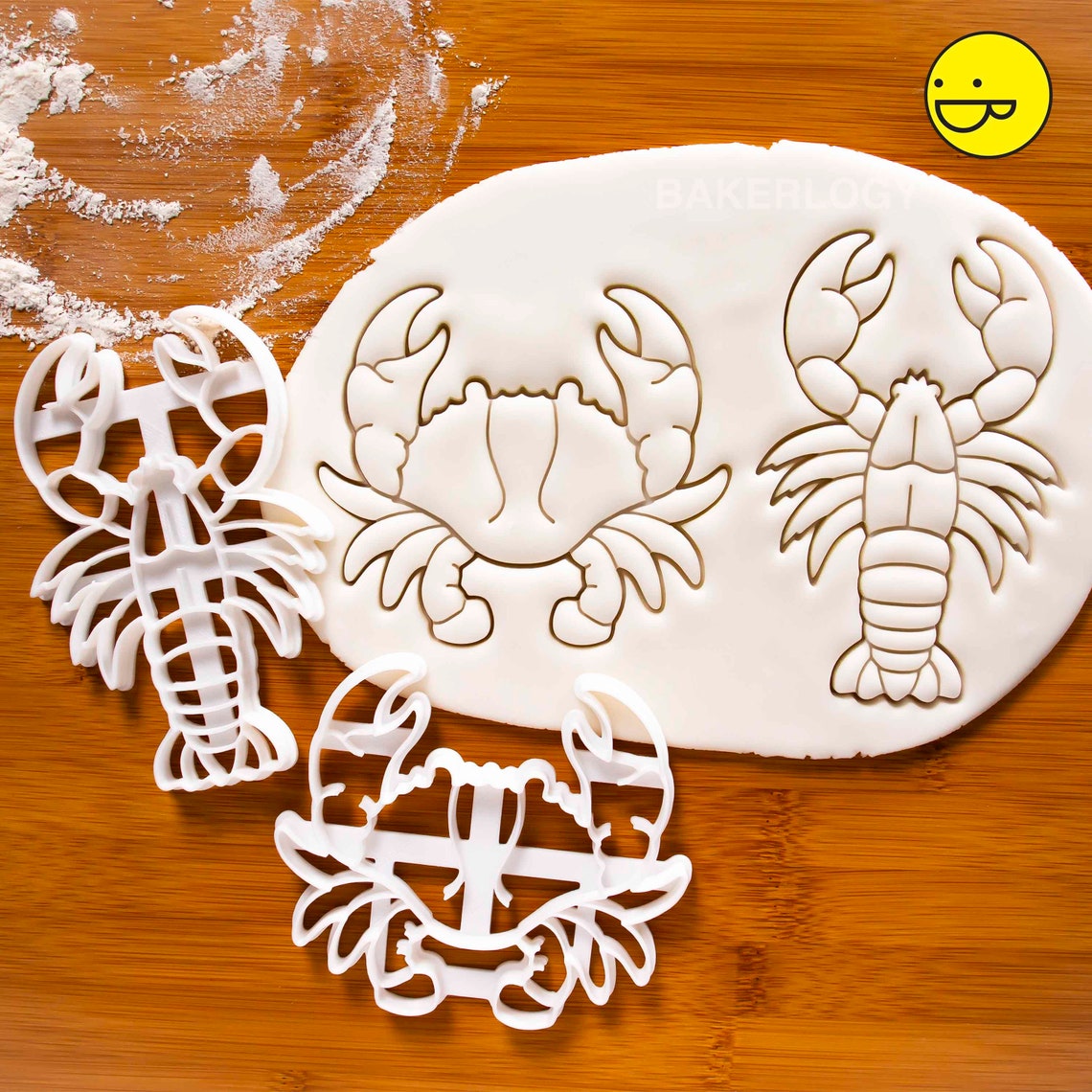 Crab Cookie Cutter Biscuit Biscuits Cutters Nautical Beach - Etsy
