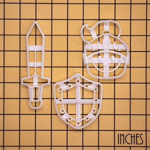Knight Sword Cookie Cutter – Perfect for Medieval and Fantasy-themed ...