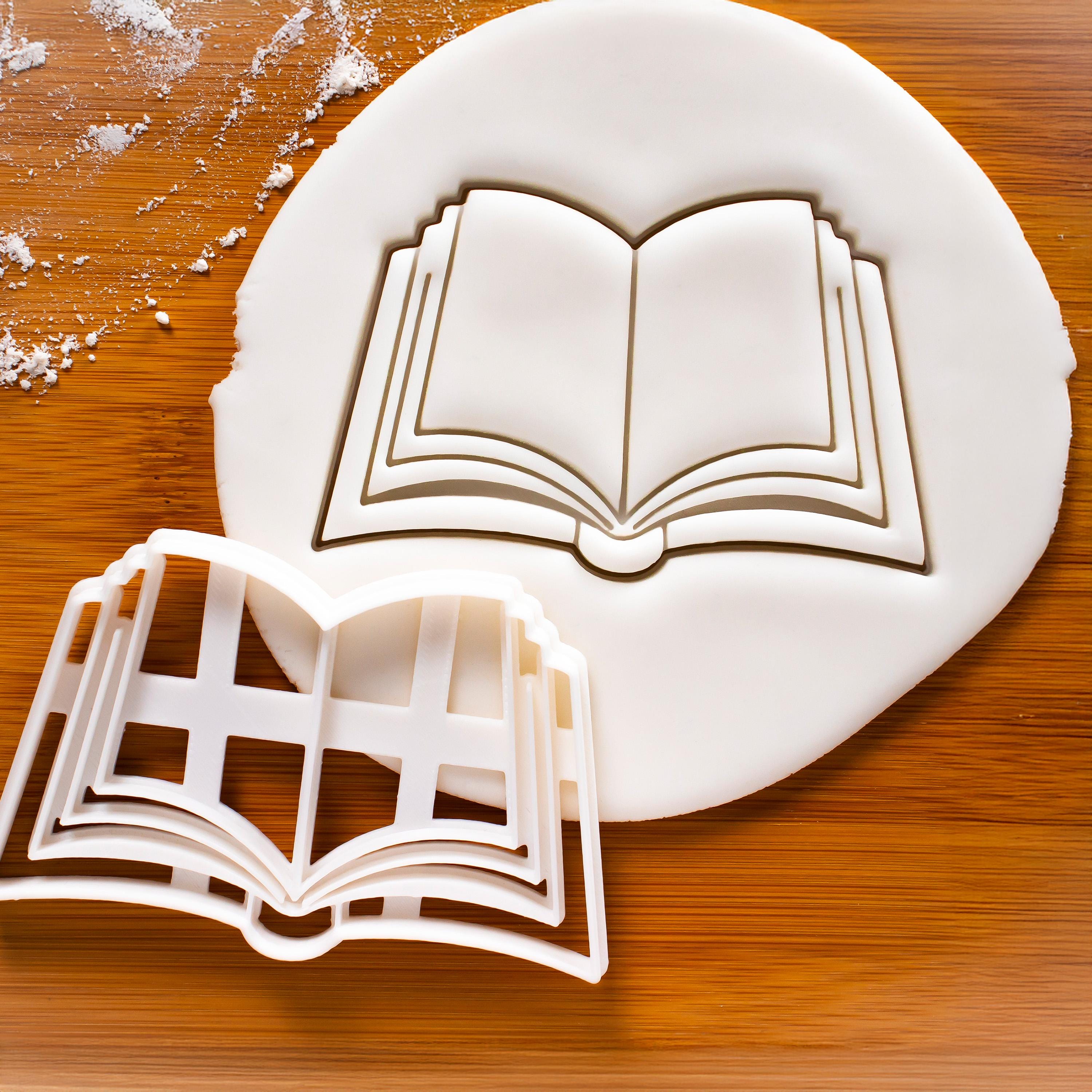 Book Cookie Cutter - Bake Back to School Party Biscuits - Etsy