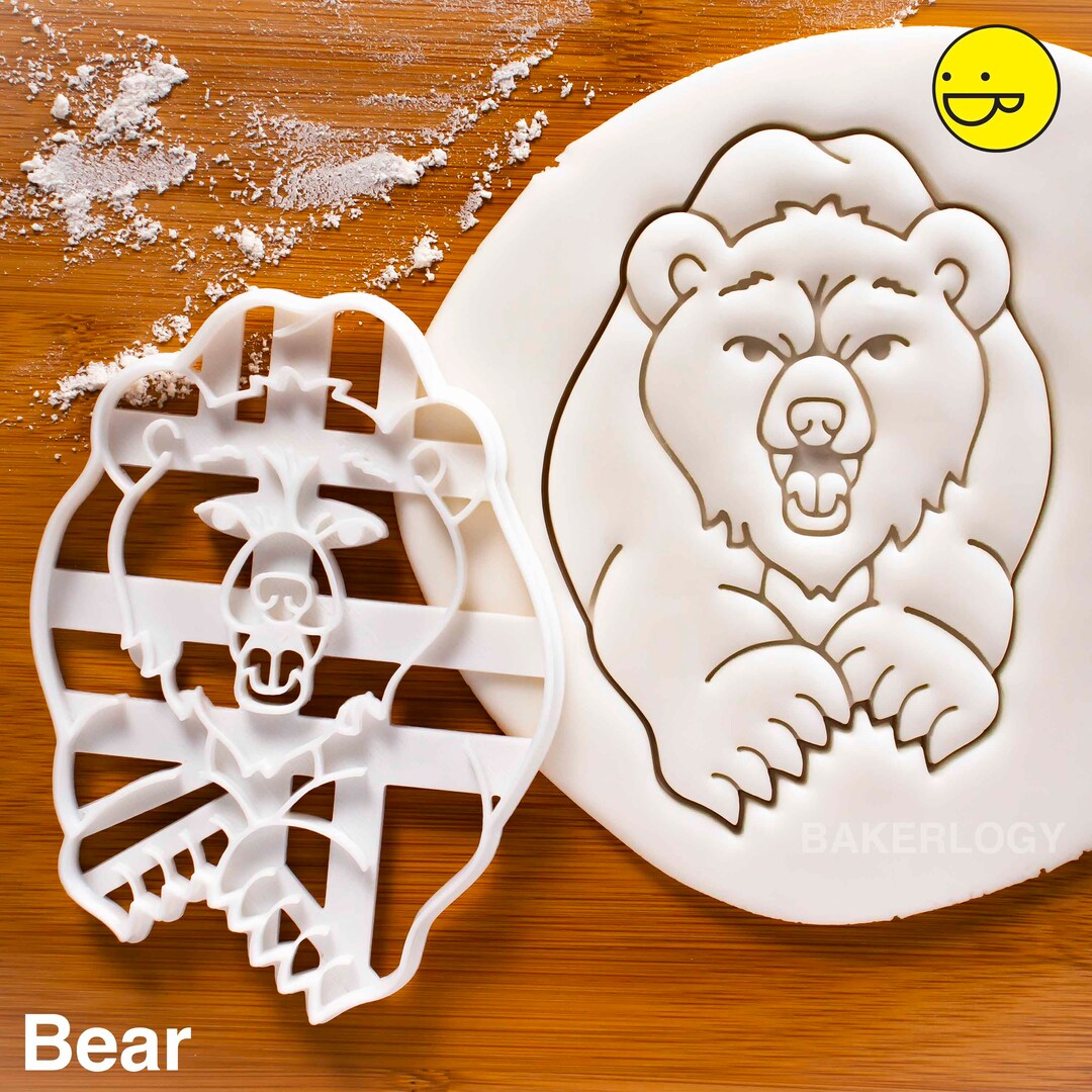 Bear Cookie Cutter Biscuit Cutter Animals Cookies Cutters - Etsy