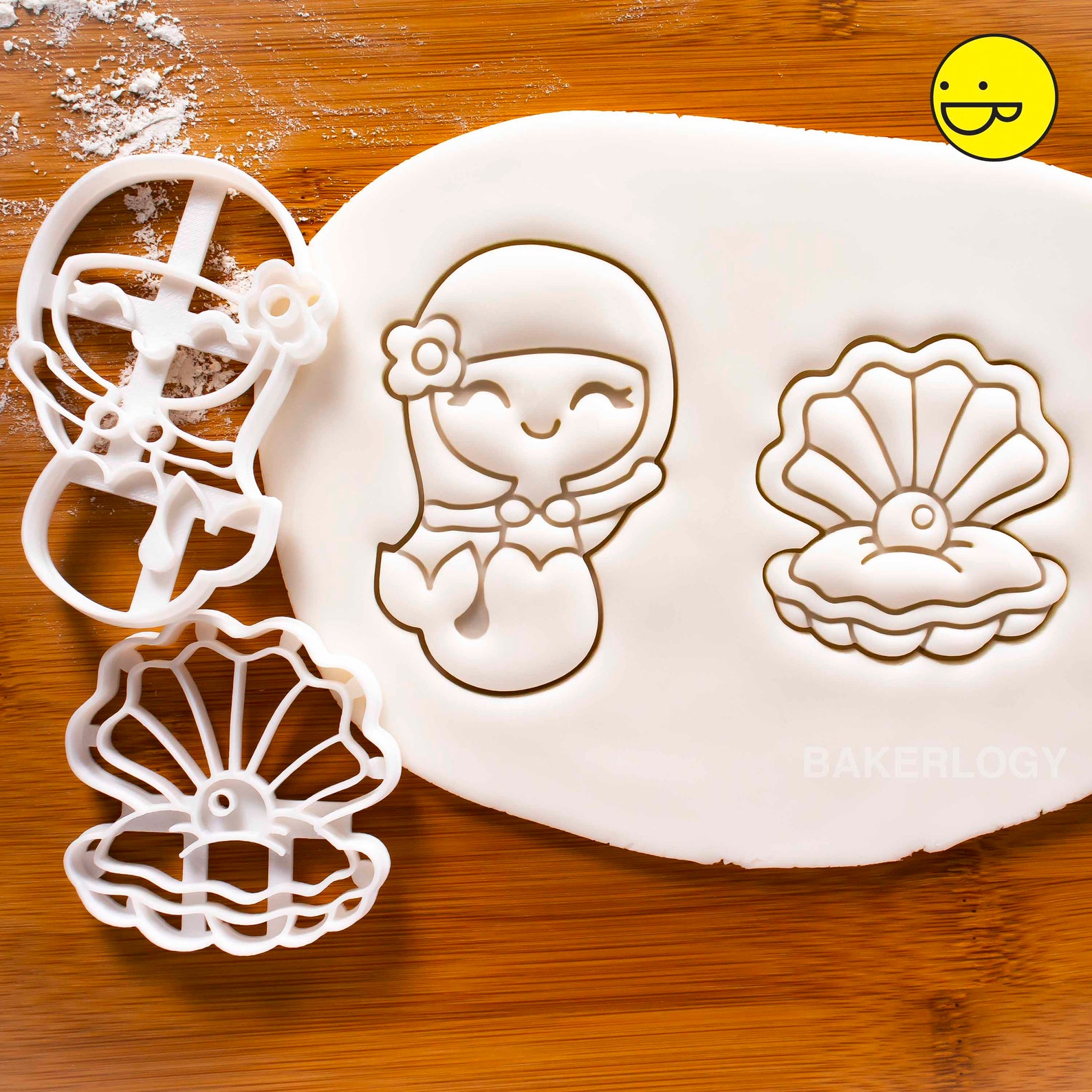 Cute Mermaid Cookie Cutter Under the Sea Party Themed | Etsy