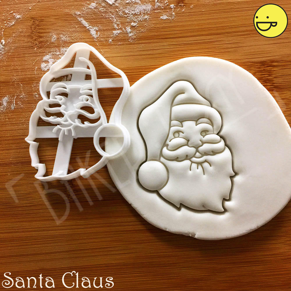 Santa Claus cookie cutter Christmas biscuit cutters one of | Etsy