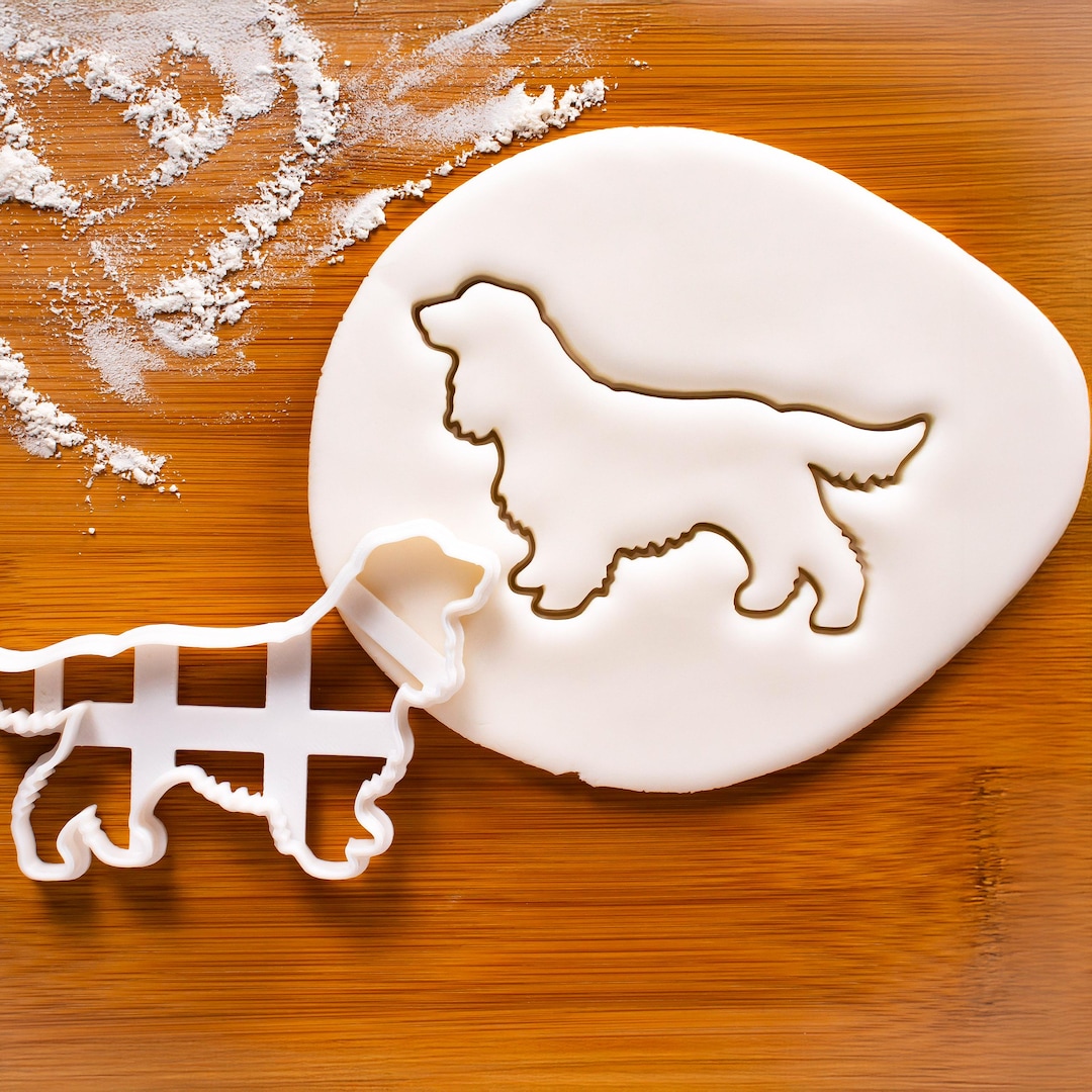 Show Cocker Spaniel Cookie Cutter (silhouette): Bake Dog Treat - Etsy