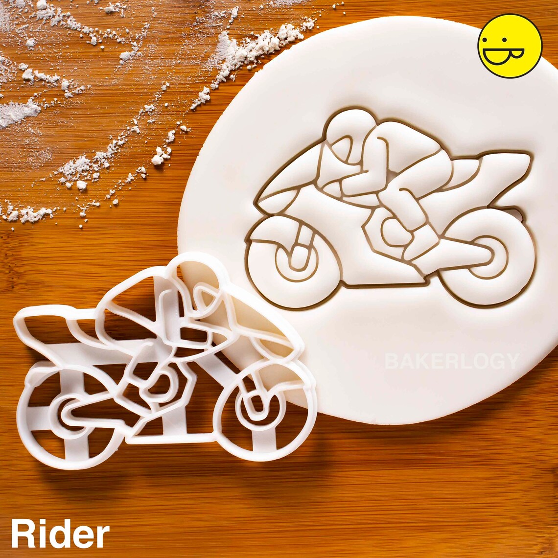 Motorbike Cookie Cutter Motorcycle Riders Themed Birthday - Etsy UK