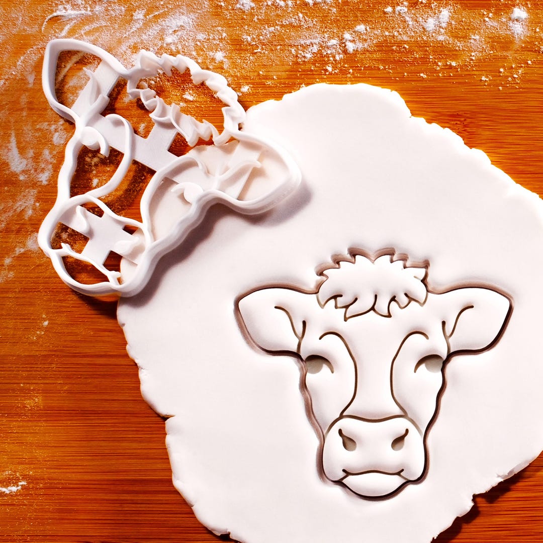 Dairy Cow Face Cookie Cutter – A Moo-st Have for Dairy Farming ...