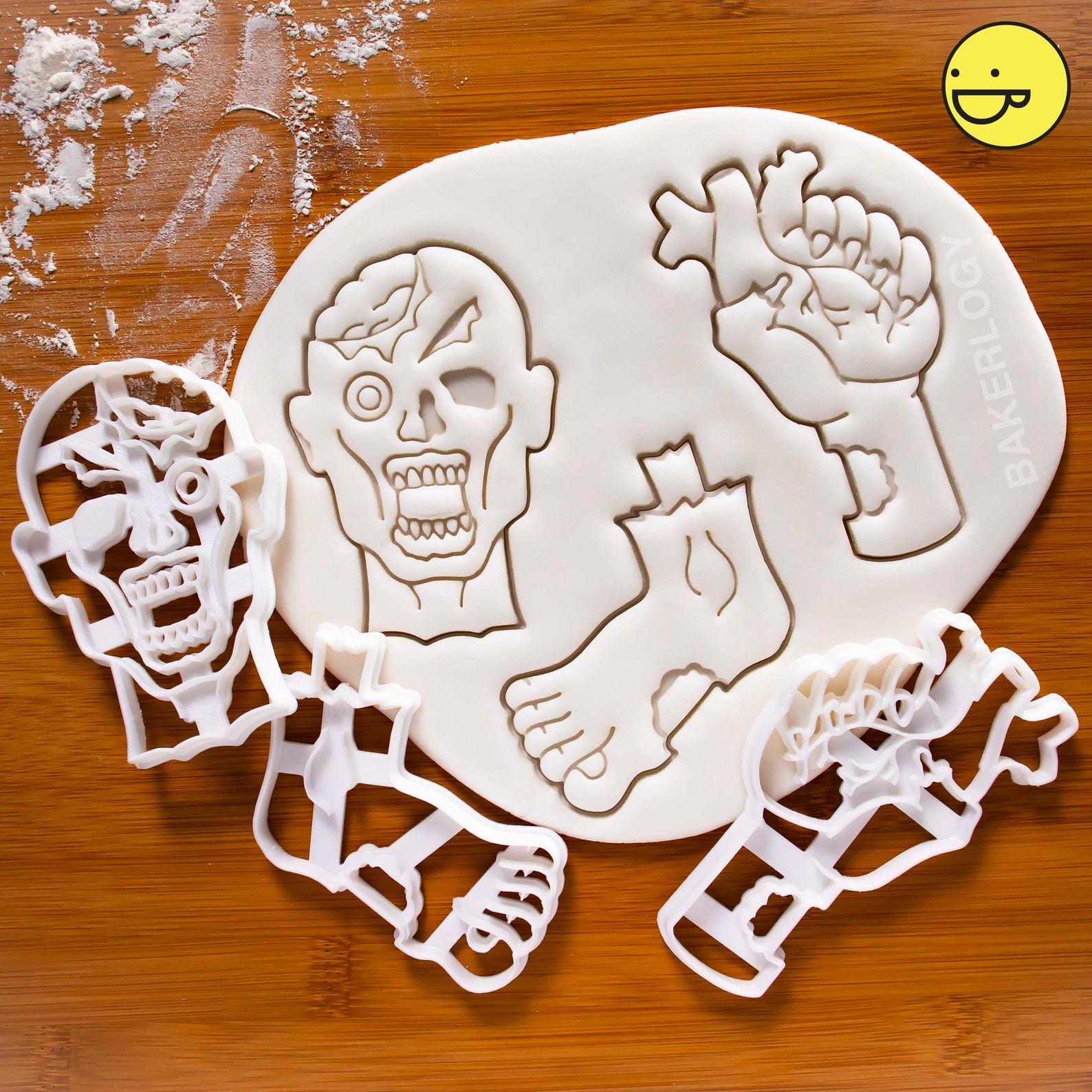 Heart in Zombie Hand Cookie Cutter Bakerlogy Biscuit Cutters - Etsy