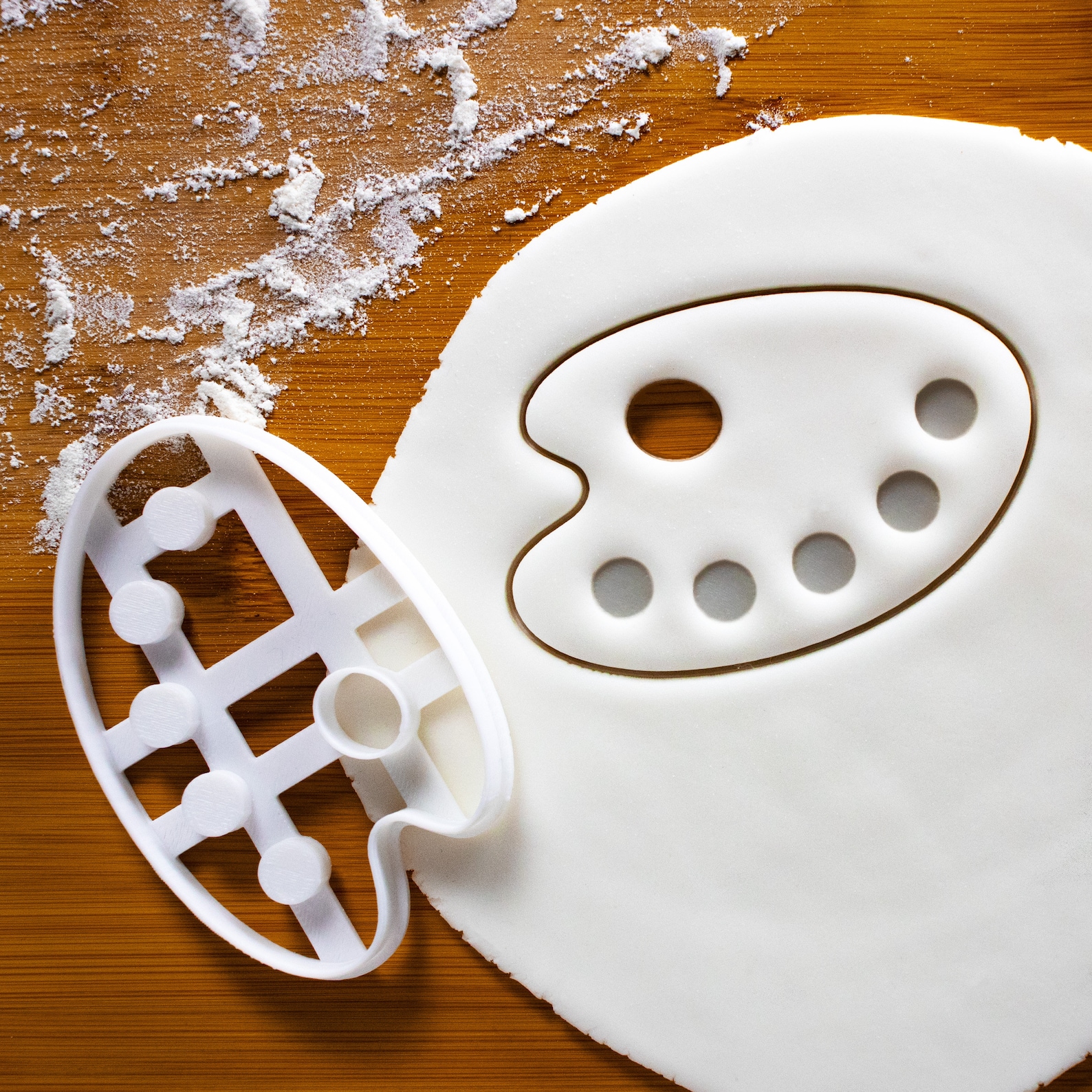 Easel Stand Cookie Cutter Eat Paint Love Artist Biscuit - Etsy UK