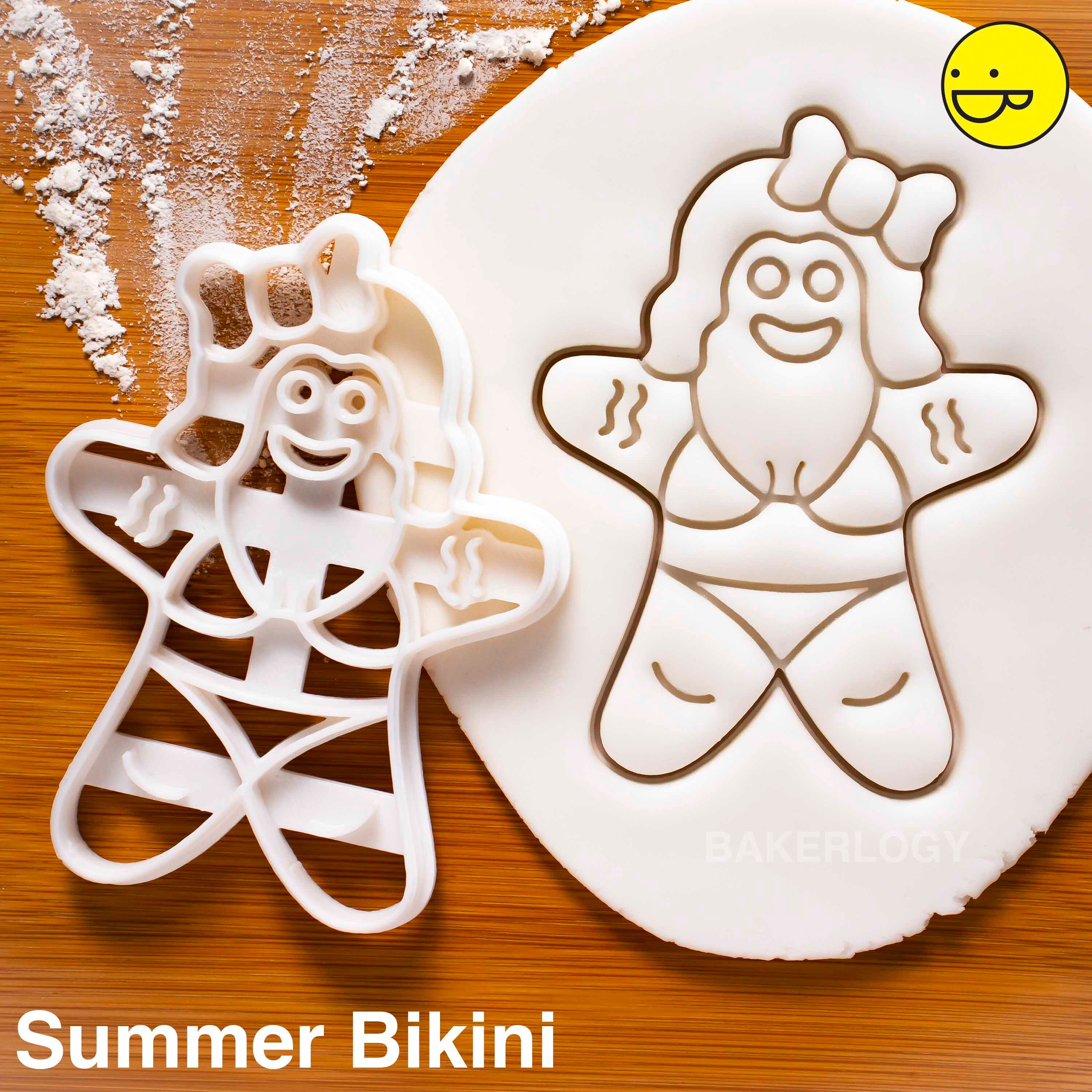 Summer Shorts Gingerbread Man Cookie Cutter bakerlogy Biscuit - Etsy UK