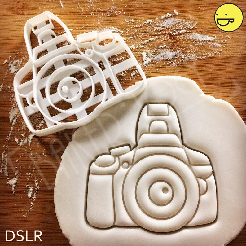 SLR Camera Cookie Cutter Biscuit Dough Cutters Digital | Etsy