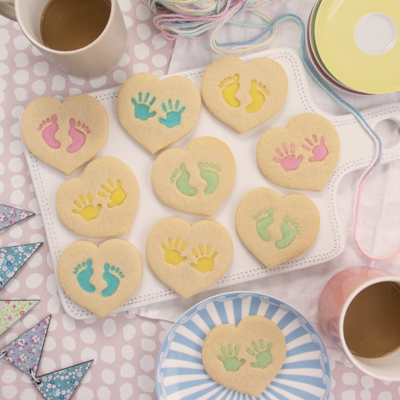 Baby Foot Prints Cookie Cutter bakerlogy Biscuit Cutters Baby | Etsy