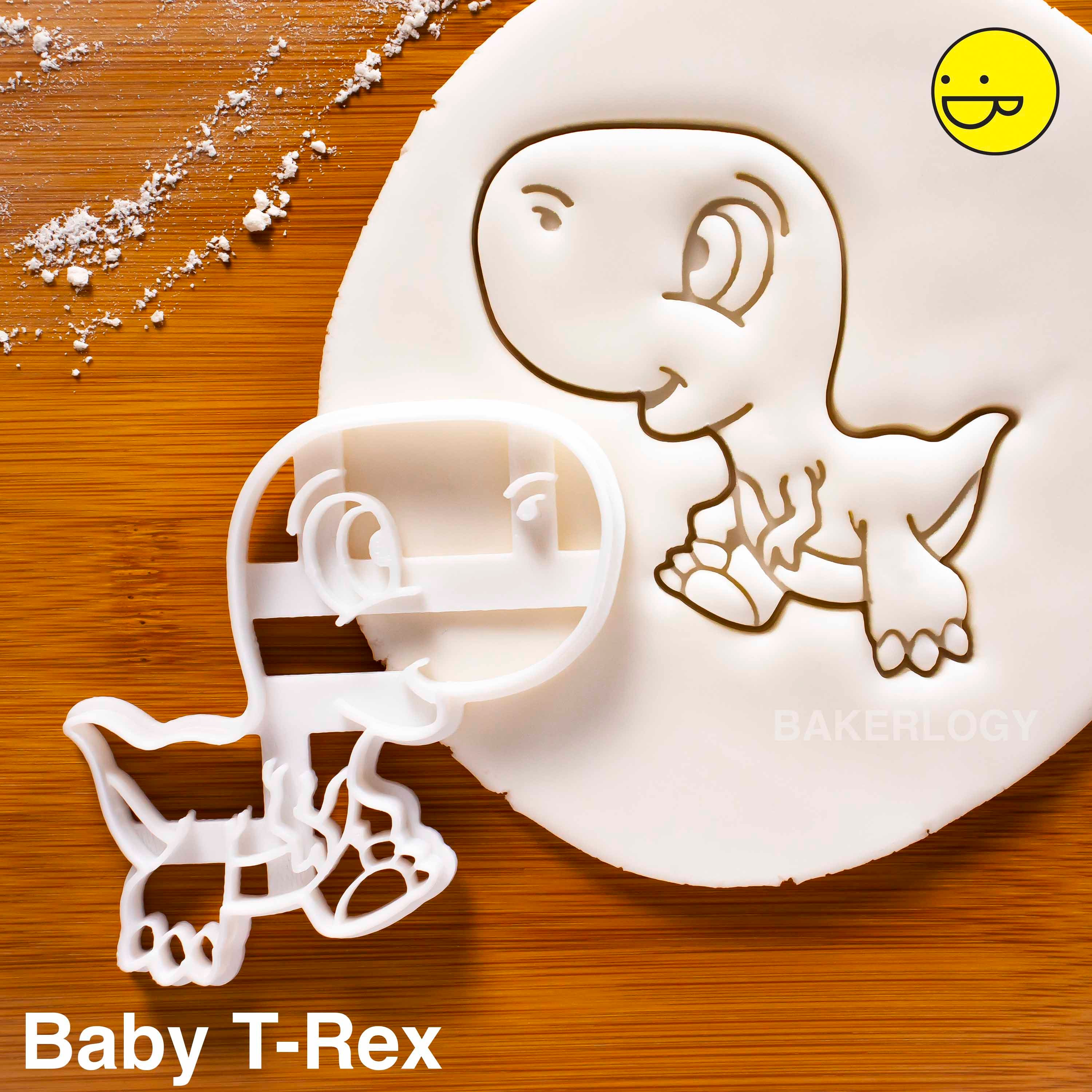 Baby T-rex Cookie Cutter and Other Dinosaurs Biscuit Cutter - Etsy UK