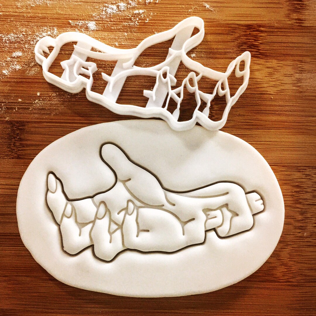 Zombie Hand Cookie Cutter – Spooky Shape for Halloween, Gothic & Horror ...