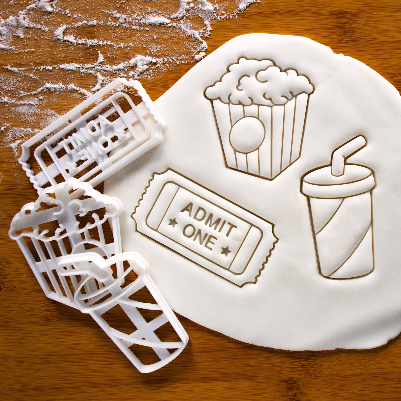 Retro Movie Ticket Cookie Cutter Classic Admit One Cinema - Etsy Australia