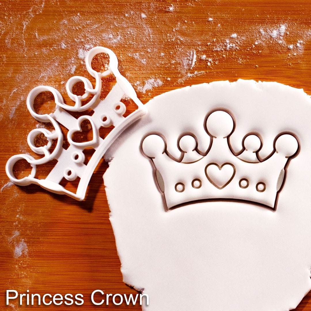 Princess Crown Cookie Cutter Perfect for Fairy Tale Baking Adventures ...