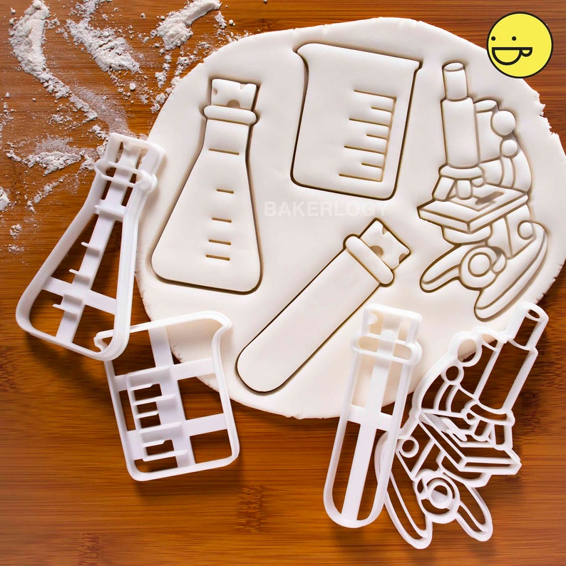 Test Tube & Other Lab Equipments Cookies Cutters Biscuits | Etsy