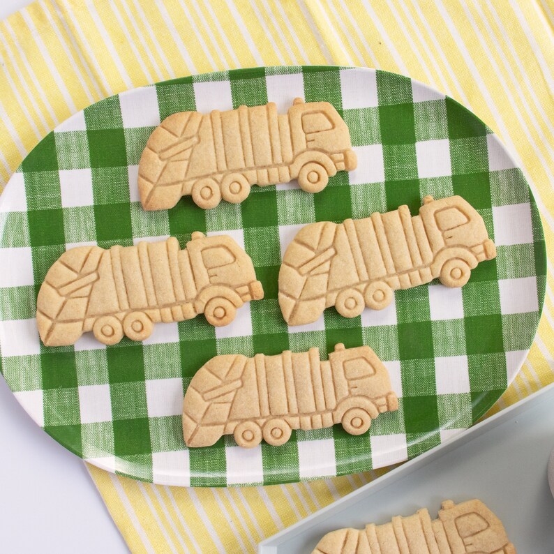 Recycling Wheelie Bin Cookie Cutter - Garbage Truck Themed Birthday ...