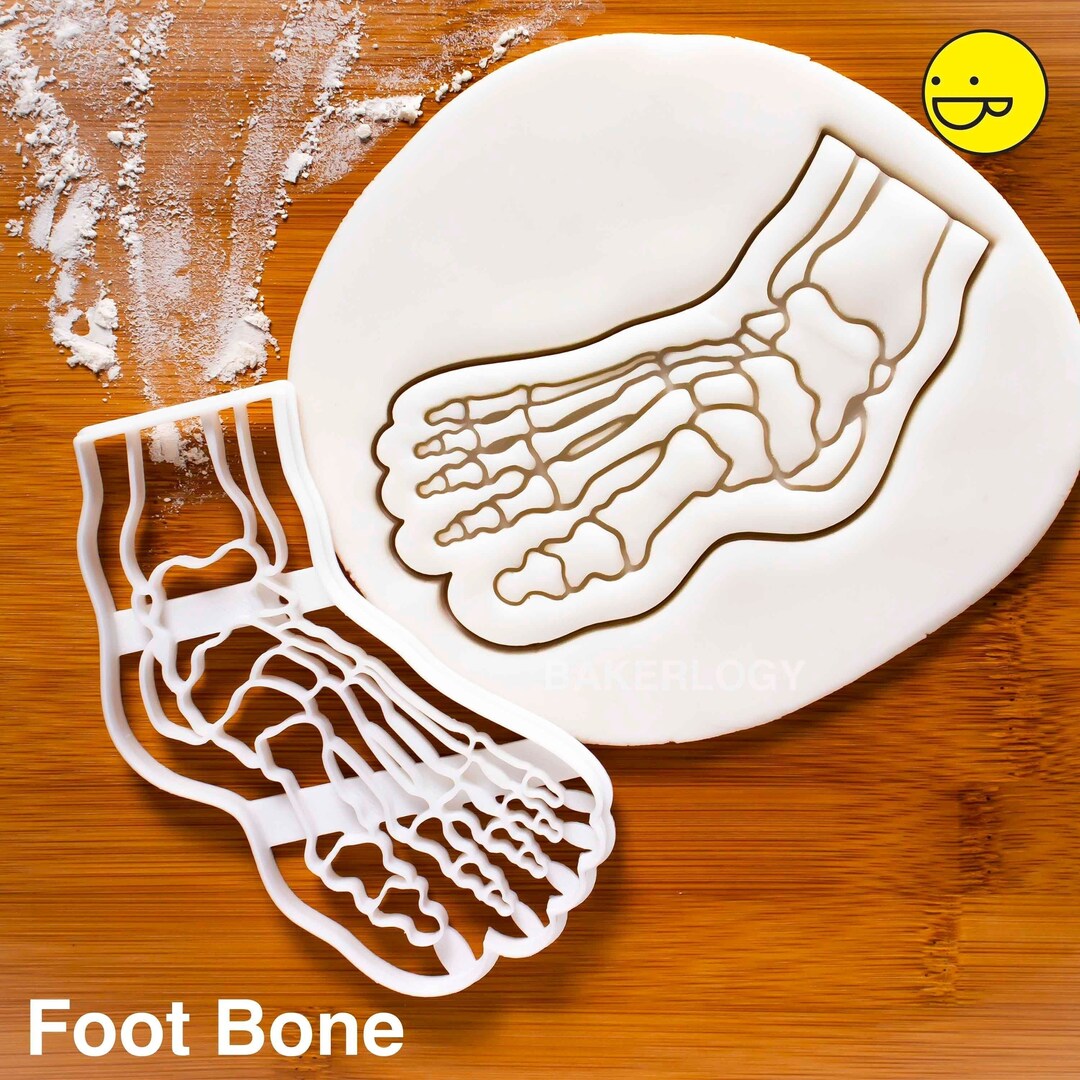 Anatomical Human Foot Cookie Cutter Biscuit Cutters Gifts Medical ...
