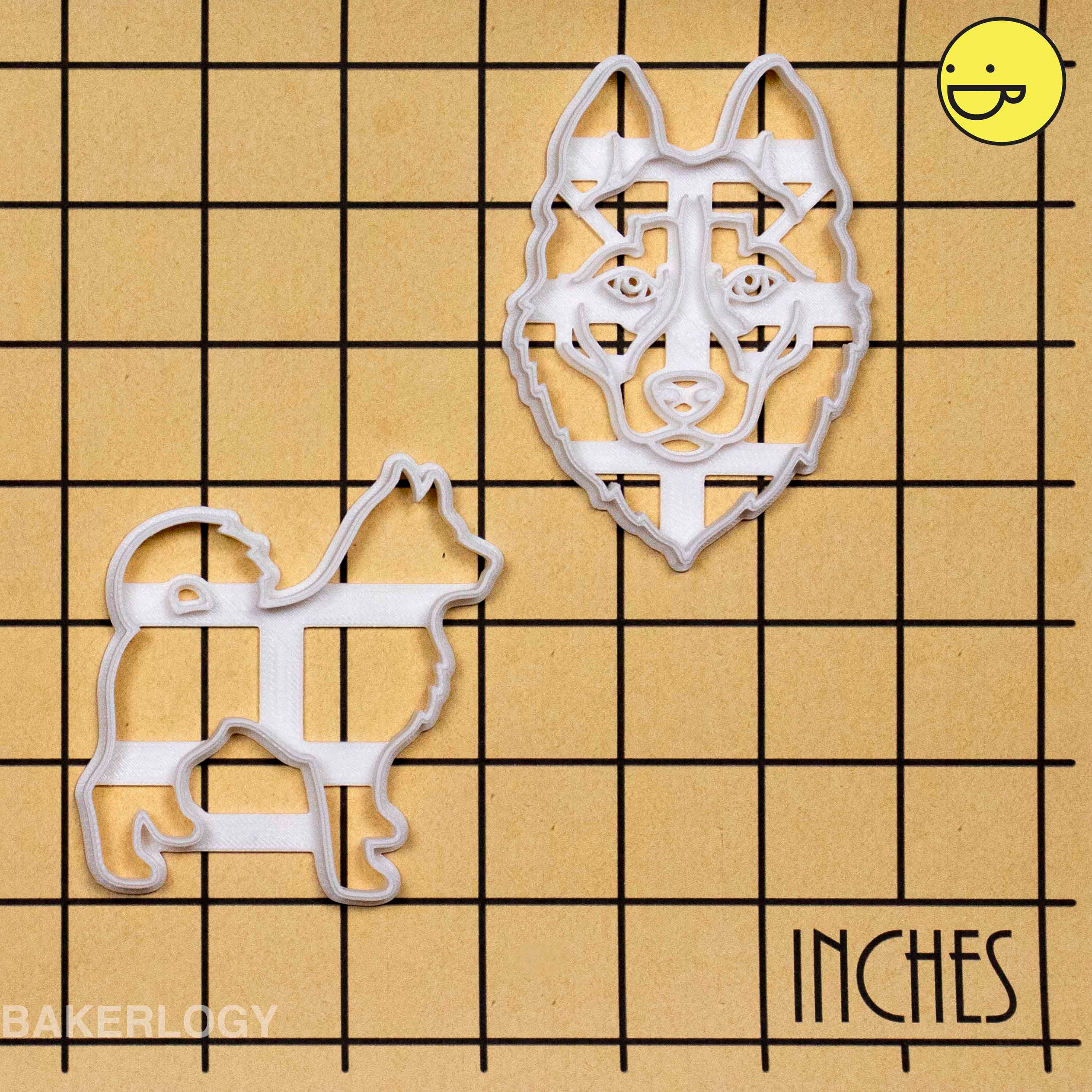 Husky Body Cookie Cutter Bakerlogy Biscuit Cutters Arctic - Etsy UK