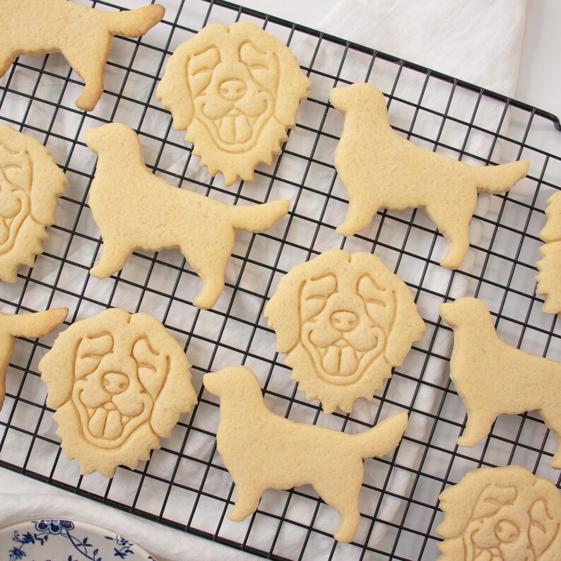 Golden Retriever Body Cookie Cutter Bake Cute Dog Treats - Etsy