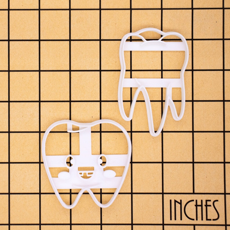 Anatomical Molar Tooth Cookie Cutter Dental Teeth Biscuit - Etsy