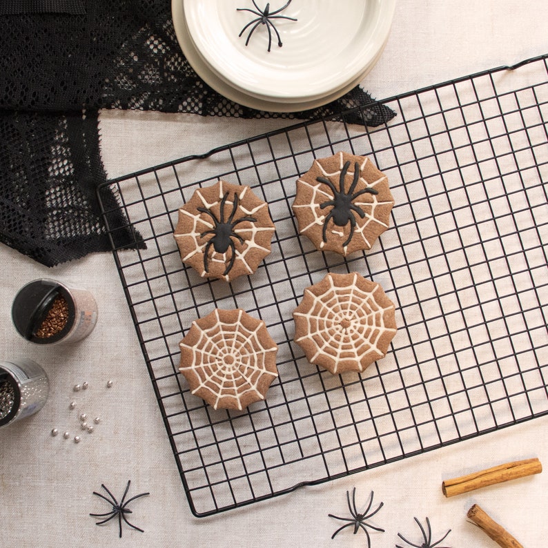 Cobweb Cookie Cutter Spiderweb Halloween Biscuits Cutters - Etsy