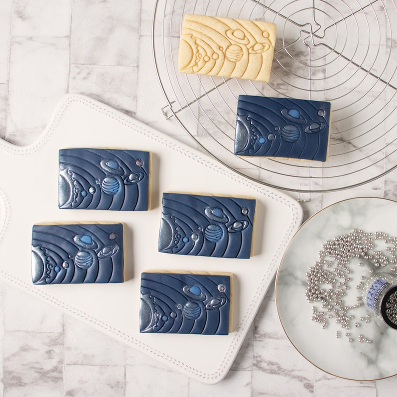 Solar System Cookie Cutter Bakerlogy Biscuit Cutters Sun - Etsy