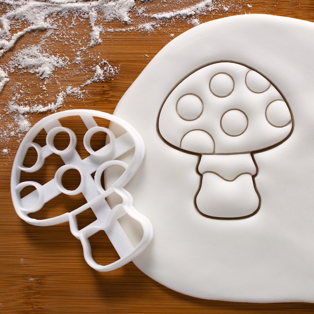 Mushroom Cookie Cutter | Cute Mushrooms Forest Garden Theme Enchanted ...