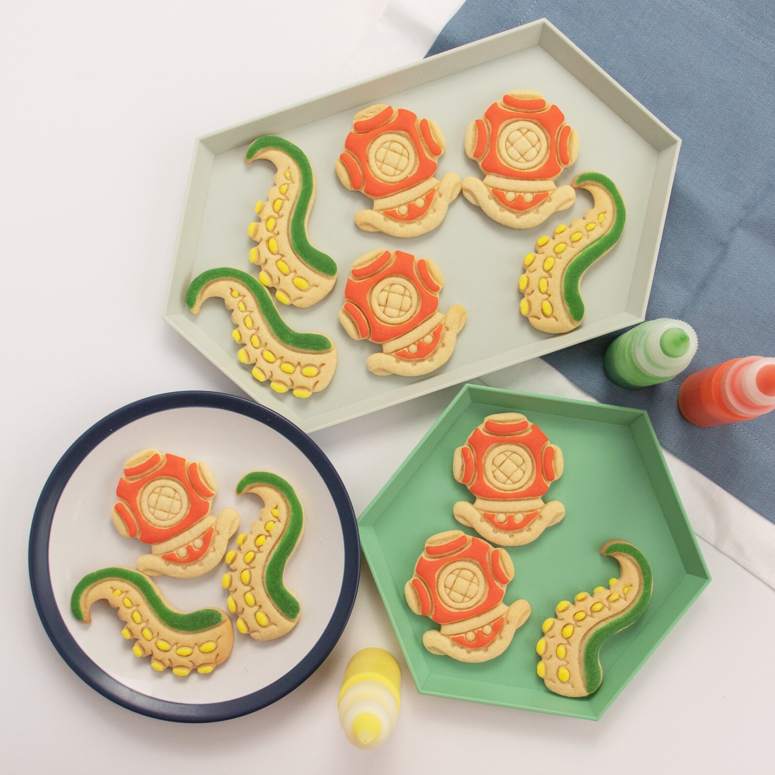 Diving Helmet Cookie Cutter Nautical Retro Steampunk Cookies - Etsy