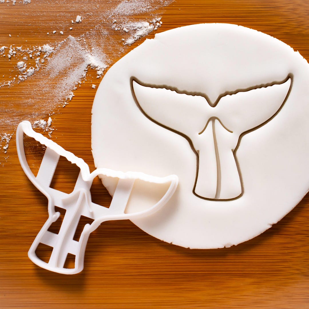 Humpback Whale Cookie Cutter (tail): Nautical Ocean Party, Marine ...