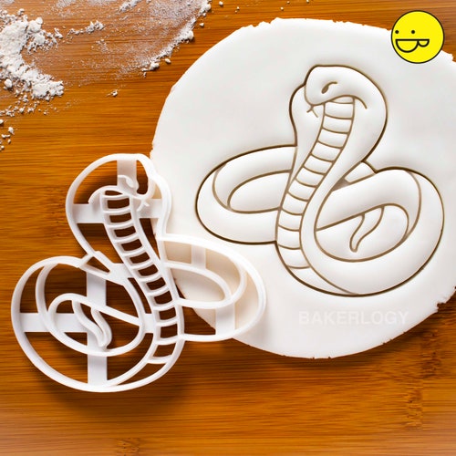 Serpent Cookie Cutter Snake King Cobra Venom Venomous Python - Etsy UK
