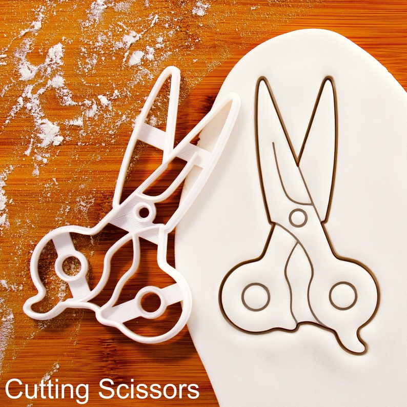Cutting Scissors Cookie Cutter Perfect Gift for Hairdresser - Etsy