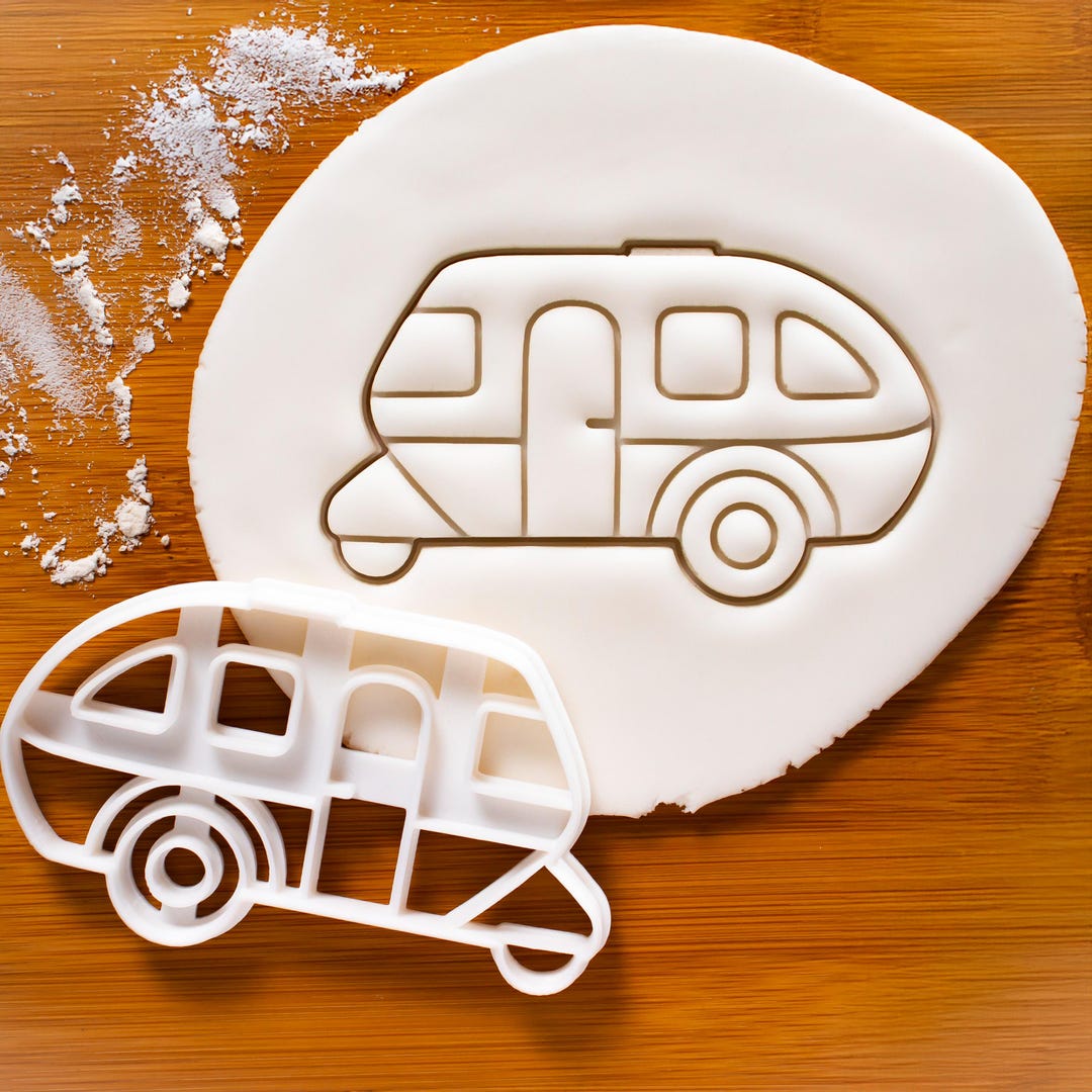 Caravan Cookie Cutter: Retro Camper Van, Classic Automobile - Etsy