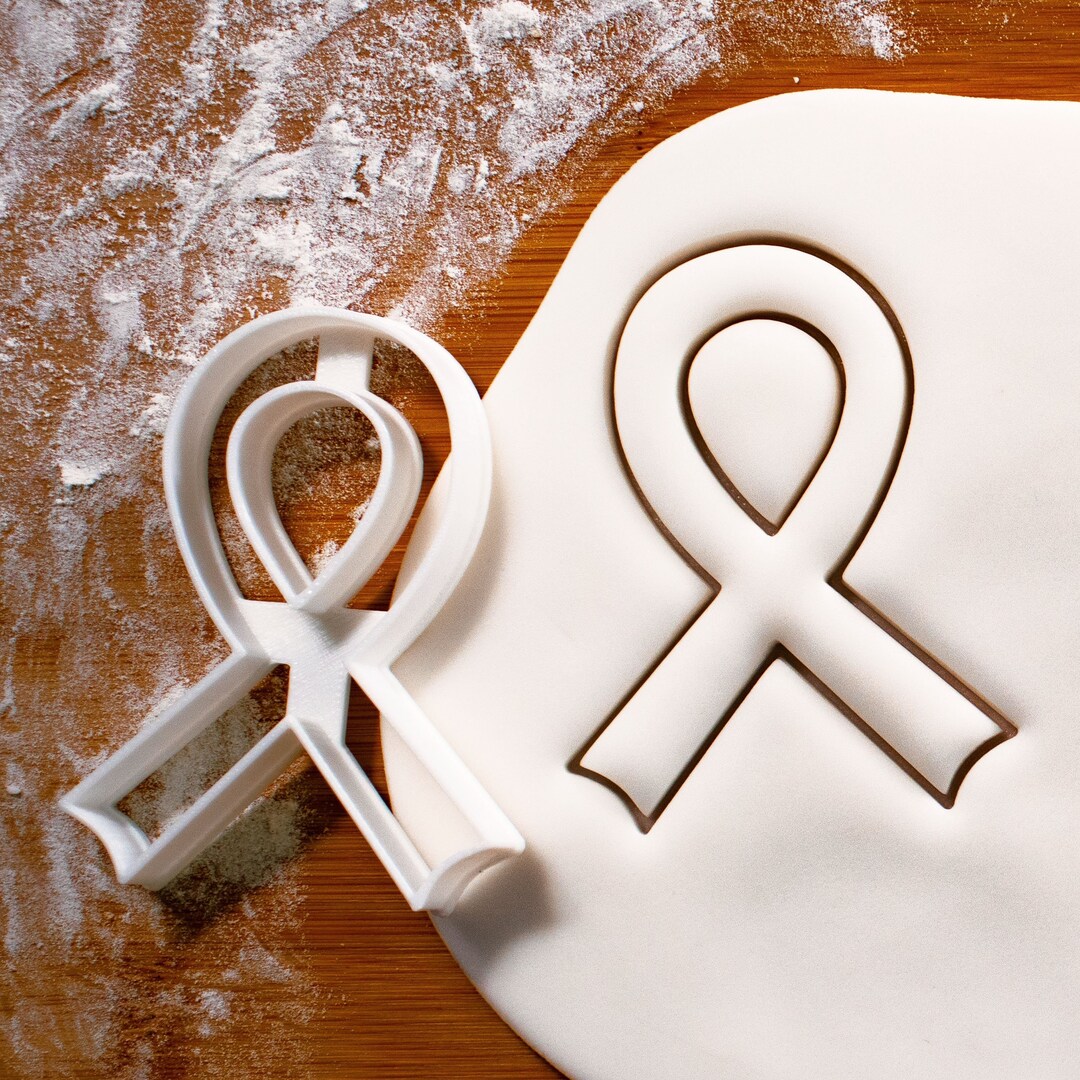 Awareness Ribbon Cookie Cutter/ Biscuit/ Dough/ Fondant/ Clay Cutters ...