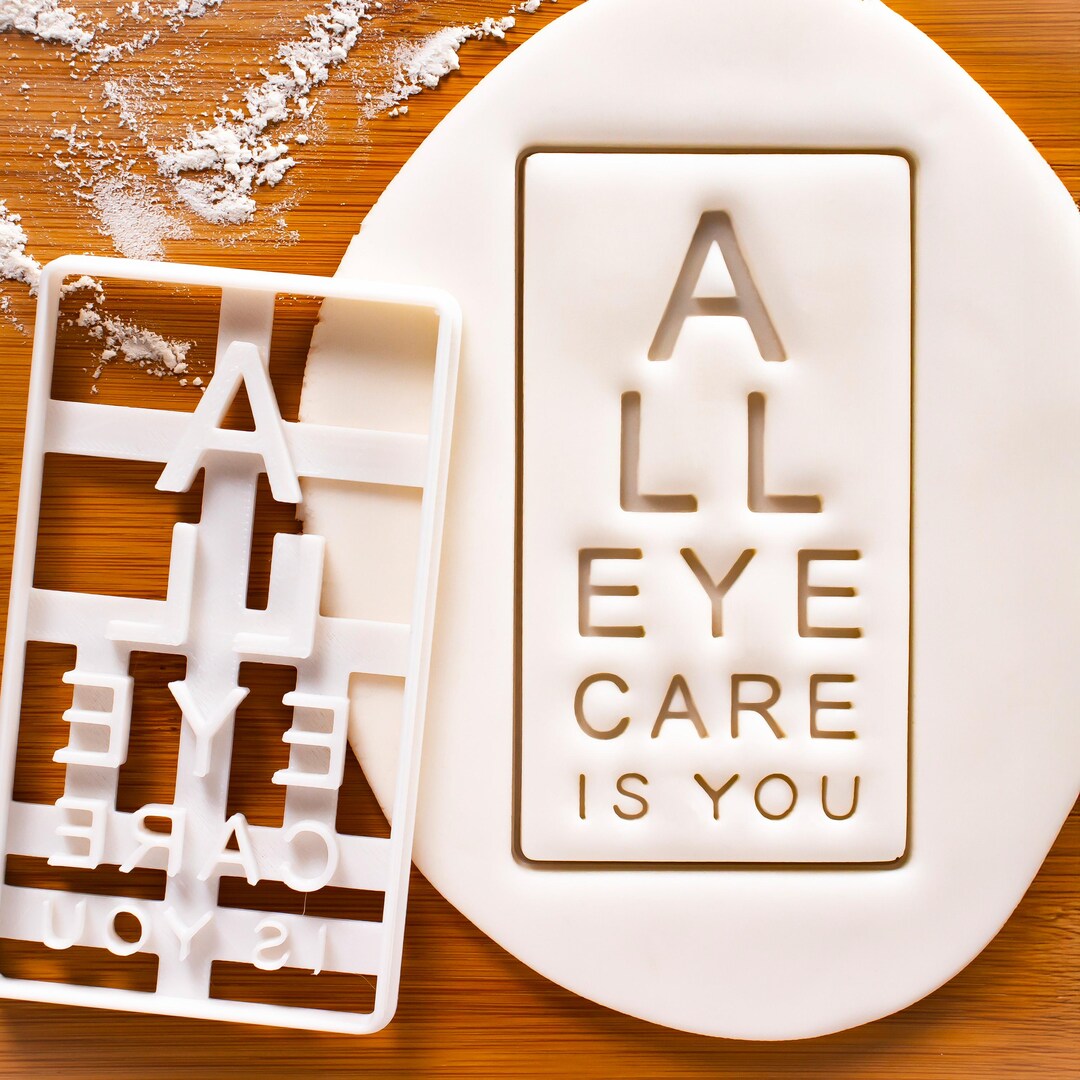Snellen Chart Cookie Cutter (all Eye Care is You): Optician ...
