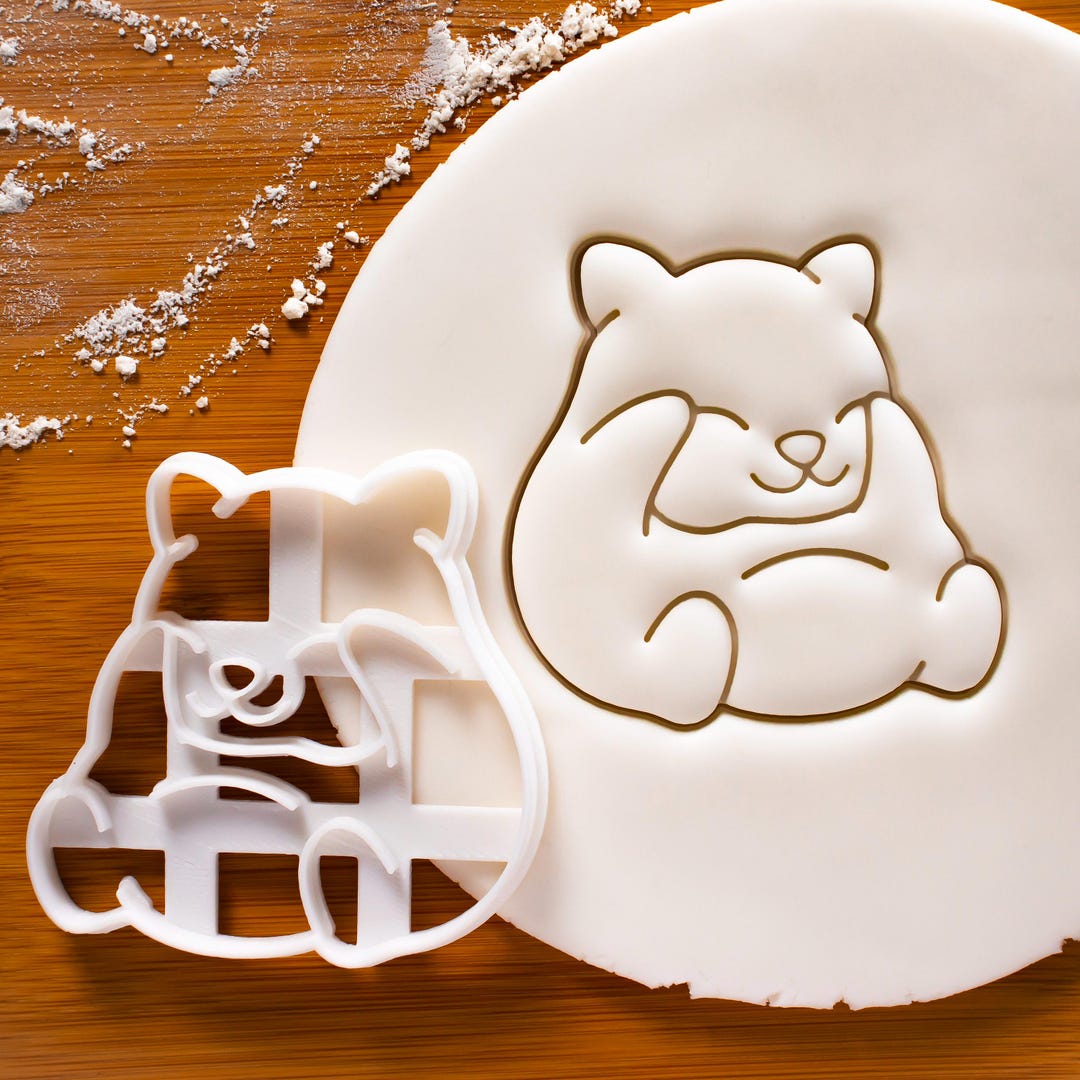 Hamster Grooming Cookie Cutter - Bake Cute Animal Themed Birthday Party ...