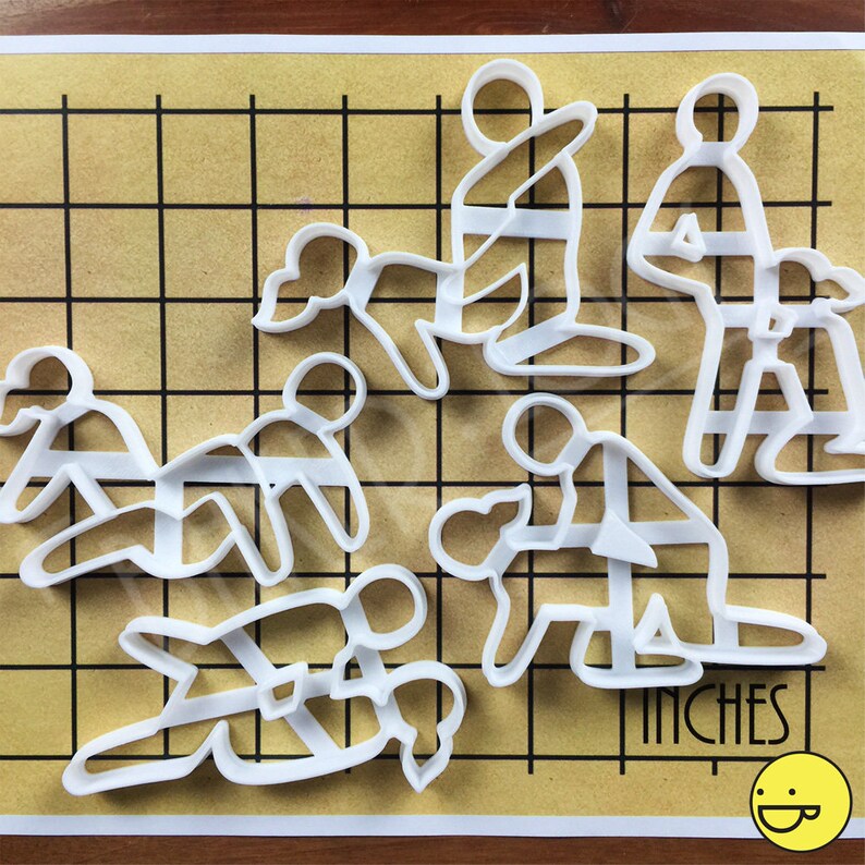 MATURE The Spider Sex Position cookie cutter Kamasutra | Etsy
