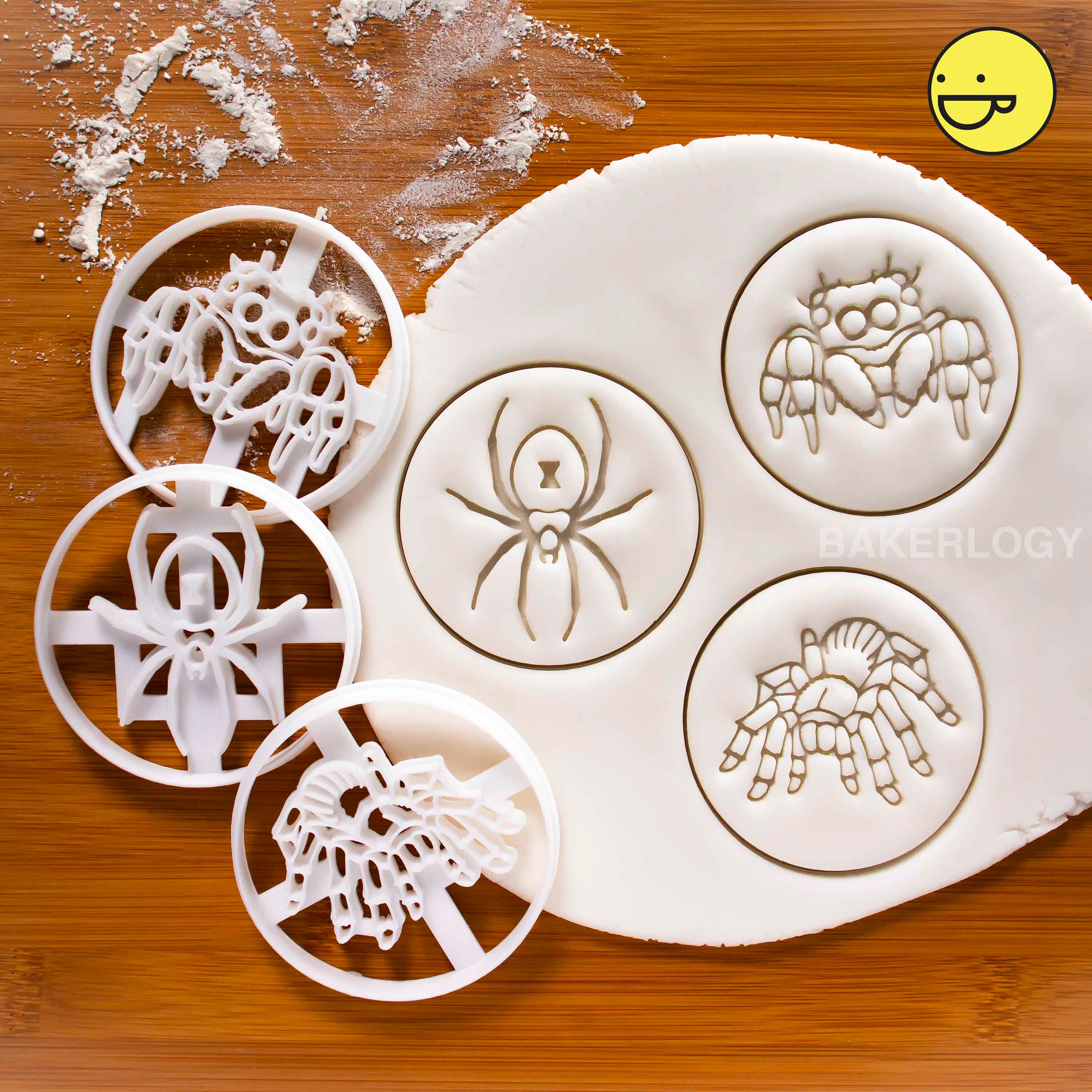 Jumping Spider cookie cutter Bakerlogy biscuit cutters | Etsy