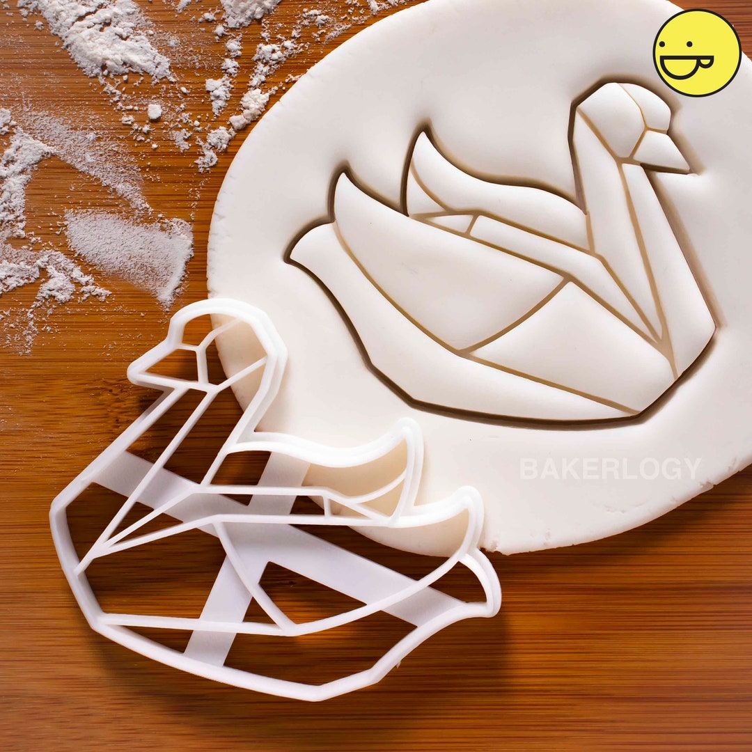 Origami Swan Cookie Cutter Biscuit Cutter Geese Goose - Etsy
