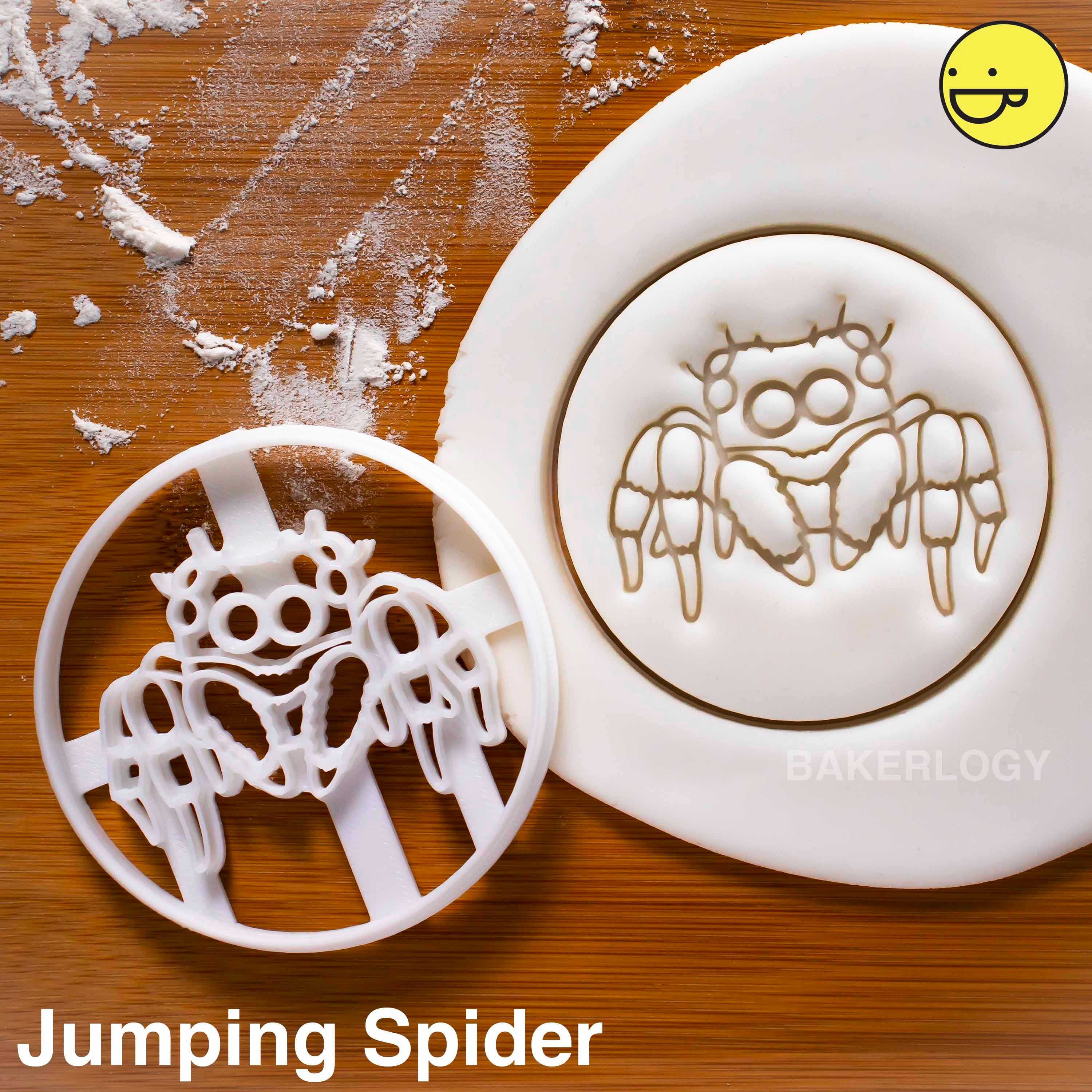 Jumping Spider Cookie Cutter Bakerlogy Biscuit Cutters Etsy