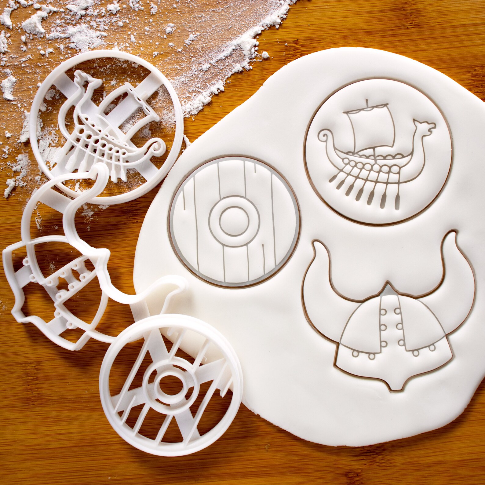 Viking Helmet Cookie Cutter Ancient Norse Mythology Medieval | Etsy