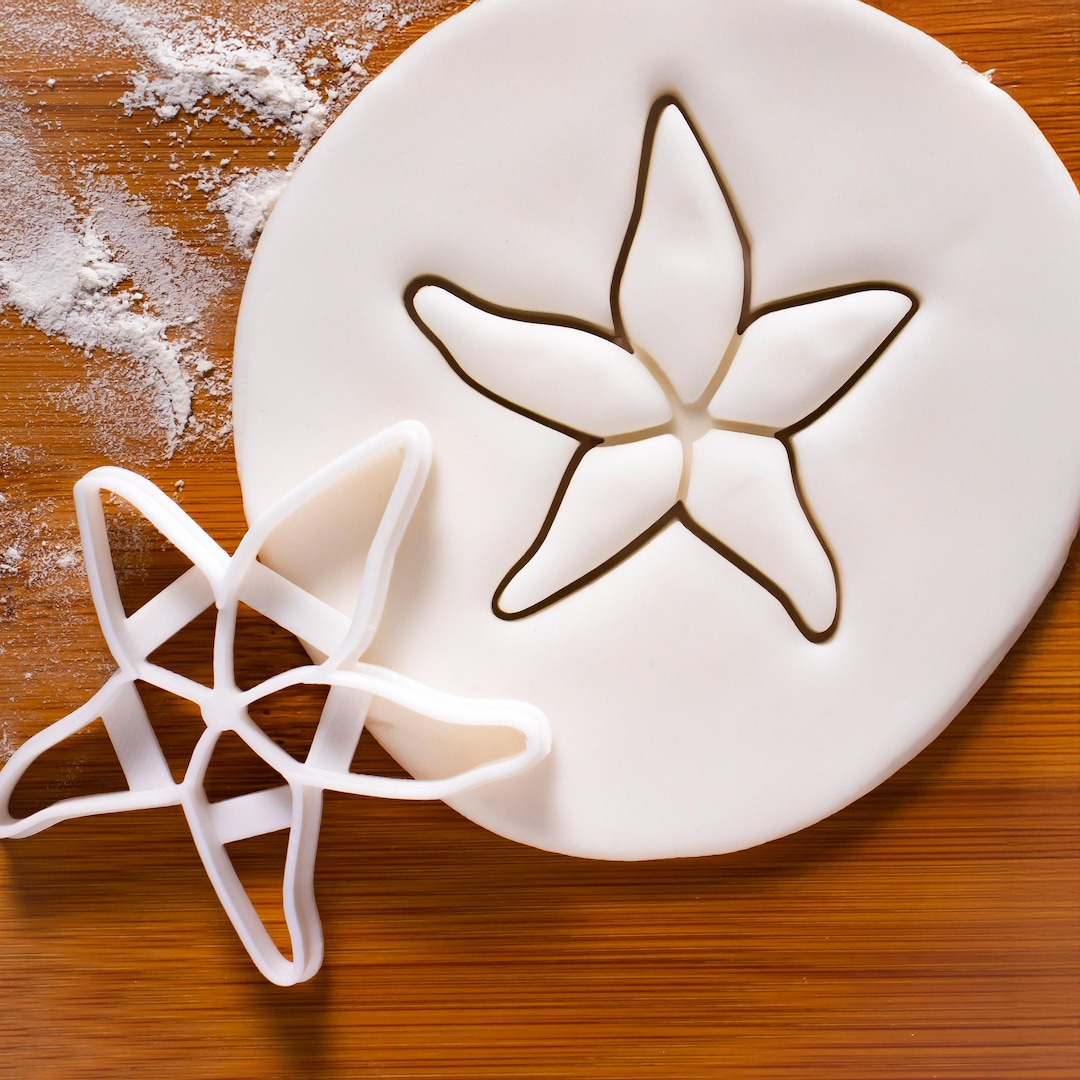 Starfish Cookie Cutter – Nautical Beach Theme Baking Tool for Ocean ...