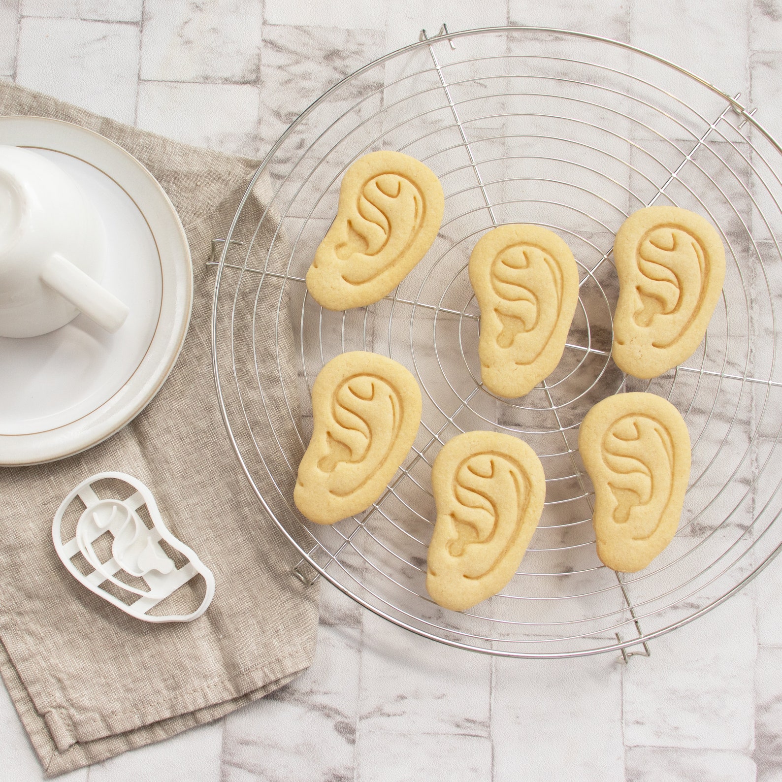 Anatomical Human Ear Cookie Cutter – Medical Student, ENT Doctor ...
