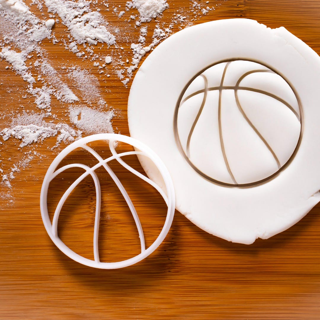 Basketball Cookie Cutter – Sports Theme Baking for Kids Parties & Team ...