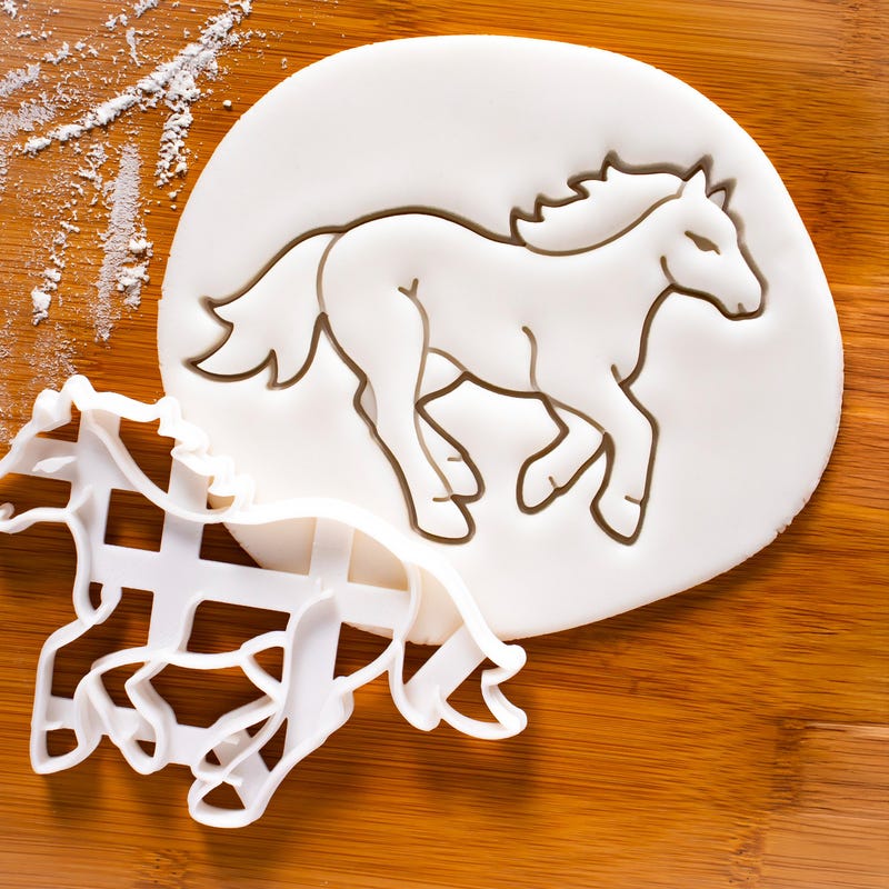 Cowgirl Horse Cutter - Etsy UK