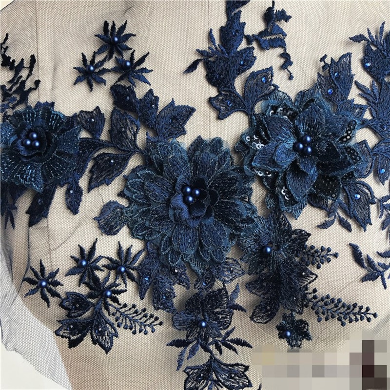 Navy Blue/purple Fabric - Etsy UK