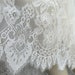 Chantilly Eyelash Lace Fabric Soft Yarn Embroidered Bilateral - Etsy