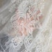 Chantilly Eyelash Lace Fabric Soft Yarn Embroidered Bilateral - Etsy