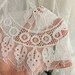 Chantilly Eyelash Lace Fabric Soft Yarn Embroidered Bilateral - Etsy