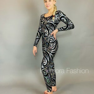 Gymnastic Jumpsuit, Beautiful Costume for Aerialist, Contortionist Gift ...